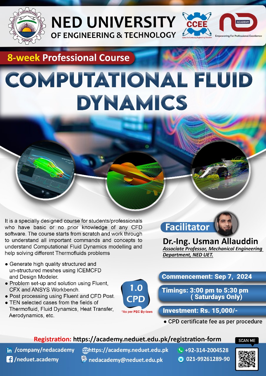 Computational Fluid Dynamics Ned Academy Ccee Cmpp